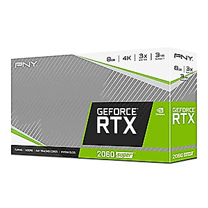 PNY GeForce RTX 2060 Super 8GB Dual Fan Graphics Card VCG20608SDFPPB