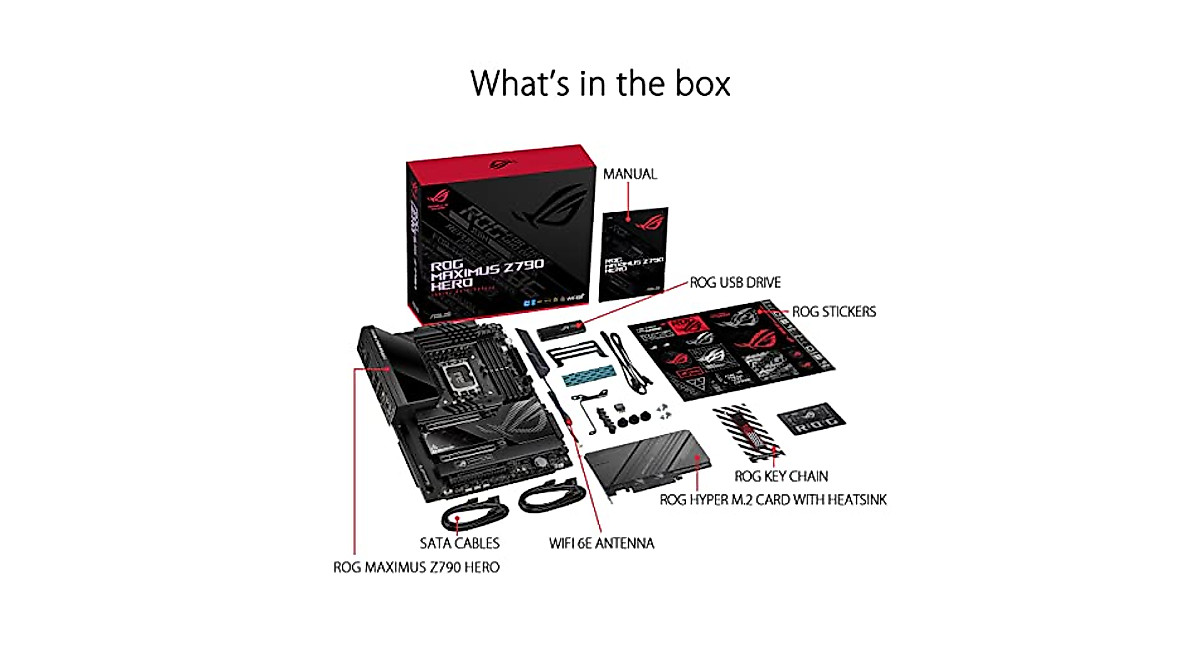 ASUS ROG Maximus Z790 Hero: Premium ATX Gaming Motherboard
