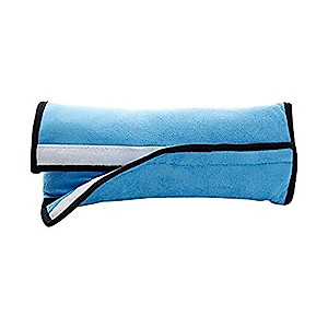 Auto Seat Belt Pillow Car Safety Belt Protect,Shoulder Pad,Adjust Vehicle Seat Belt Cushion for Children,Kids Seatbelt Pillow 2 Packs (Gray,Blue)