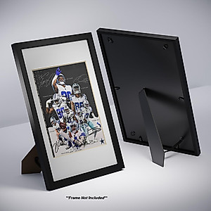 Ikonic Fotohaus Dak Prescott Micah Parsons Ceedee Lamb Pollard Martin Lawrence Turpin Signed Photo Autograph Print Wall Art Home Decor