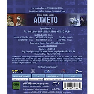 Handel: Admeto re di Tessiglia, Opera in three Acts [Blu-ray]