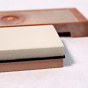 KING KW65 1000/6000 Grit Combination Whetstone with Plastic Base