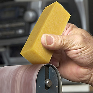 DCT Abrasive Belt Cleaner – 4.5in Belt and Disc Sander Abrasive Cleaning Stick, Belt Sander Cleaner Block