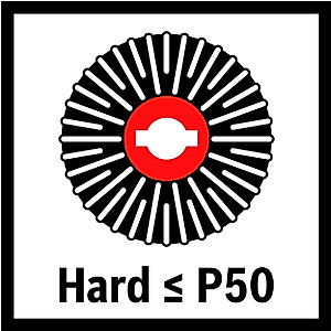 Bosch X-LOCK 2608601716 Rubber Pad (4.9 inches (125 mm) Diameter, Hard)