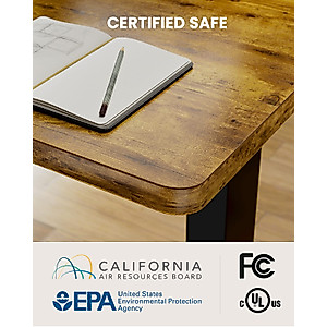 Ergear Electric Standing Desk Adjustable Height, 55 x 24 Inches Sit Stand Up Desk with 3 Memory Presets, Home Office Desk, for Home Office