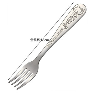 Skater FS1C-A Sanrio Stainless Steel Fork for Adults Engraved Hello Kitty