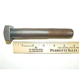 7/8"-9 x 5 1/2" Square Head Machine Bolts - Plain Steel Finish - Lot of 5 Pcs. HQ