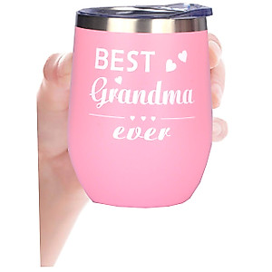 MEANT2TOBE Best Grandma Ever Gifts, Best Grandma Ever Tumbler, Christmas Gifts,Best Gifts for Grandma, Best Grandma Gifts, for Mother’s Day, Birthday, Christmas, Birthday Gift Ideas for Grandma