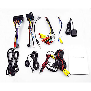 Android 12 Car Stereo Radio Player IPS GPS Navigation Built-in Wireless CarPlay Bluetooth Head Unit Supports Full RCA Backup Camera WiFi DVR TPMS for KIA Forte Cerato 2008 - 2014