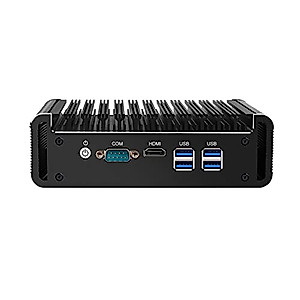 HUNSN Micro Firewall Appliance, Mini PC, OPNsense, VPN, Router PC, Intel Core I5 1135G7, RJ28, AES-NI, 6 x Intel 2.5GbE I226-V LAN, COM, HDMI, 32G RAM, 512G SSD