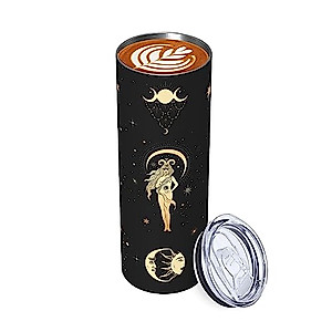 Aries Gifts Tumbler 20Oz, Aries Birthday Gifts for Women, Aries Coffee Mug, Aries Zodiac Gifts, Horoscope Astrology Constellation Insulated Travel Mug,Aries Birthday Gifts