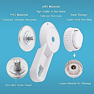 TooCust Shower Caddy with Vacuum Suction Cup, Shower Wall Caddy, Bathroom Caddy for Shower, Shower Suction Shelf,Shampoo Holder for Shower Wall, Bathroom Organizer, Shower Organization