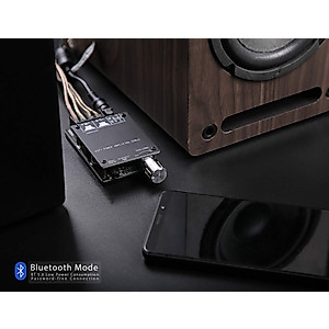 Bluetooth Amplifier Board with TPA3116D2 Chip,50W+50W Peak Power Output Class D AMP Module for DIY Wireless Speaker