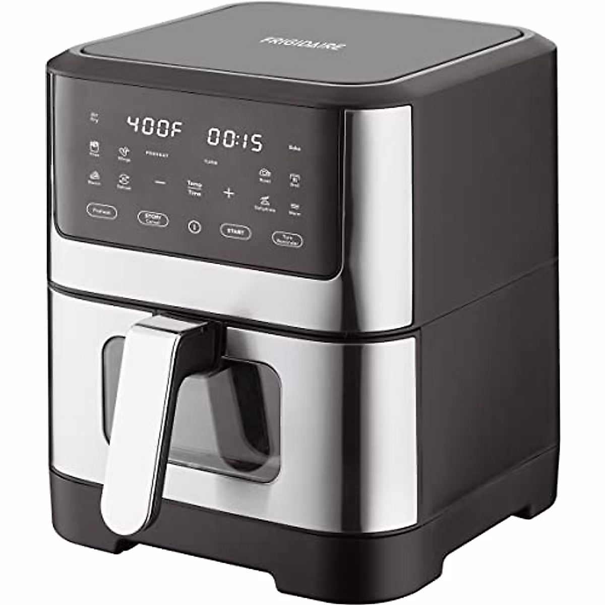 Frigidaire EAF601-BLACK 6L Easy-to-Use Digital Air Fryer, 8.2qt, Black