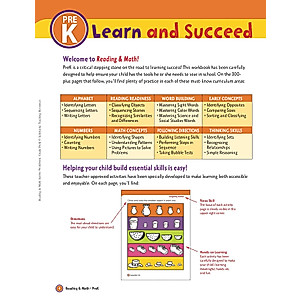 Scholastic Pre-K Reading & Math Jumbo Workbook