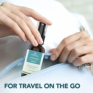 NOVEHA Eyelid and Lash Cleanser - Fast Acting Soothing Formula, Effective Relief from Irritation, Dry Eyes, Styes, Pure and Gentle Hypochlorous Acid Spray (4 Fl Oz (Pack of 1))