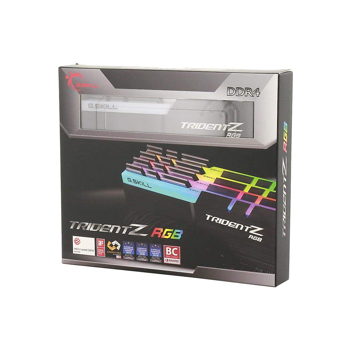 G.SKILL Trident Z RGB Series (Intel XMP) DDR4 RAM 128GB (4x32GB) 3200MT/s CL16-18-18-38 1.35V Desktop Computer Memory UDIMM (F4-3200C16Q-128GTZR)