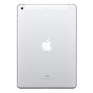 Apple iPad 9.7 inches (Early 2018) 32GB, WiFi + 4G LTE - Silver (Renewed)