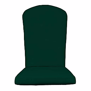 RSH Décor Outdoor Single Tempotest Foam Adirondack Chair Cushion Weather Resistant, (Classic Hunter Green)