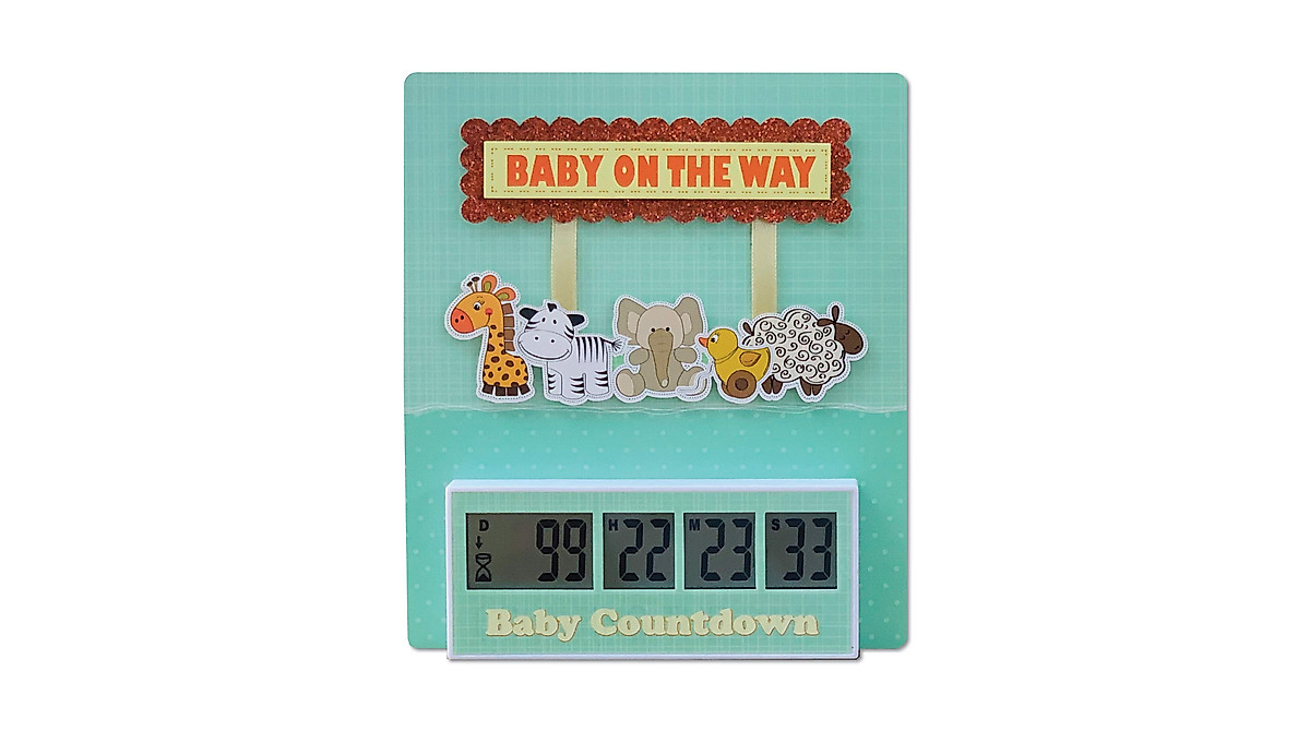 Countdown Clock for Weddings, Retirement & Babies