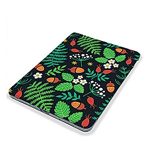 Cute Tropical Fern Leaves Plants case Compatible with iPad Mini Air Pro 7.9 8.3 9.7 10.2 10.9 11 12.9 inch Pattern Cover New 2022 2021 Trifold Stand 3 4 5 6 7 8 9 Generation 344 (7.9" Mini 4/5)