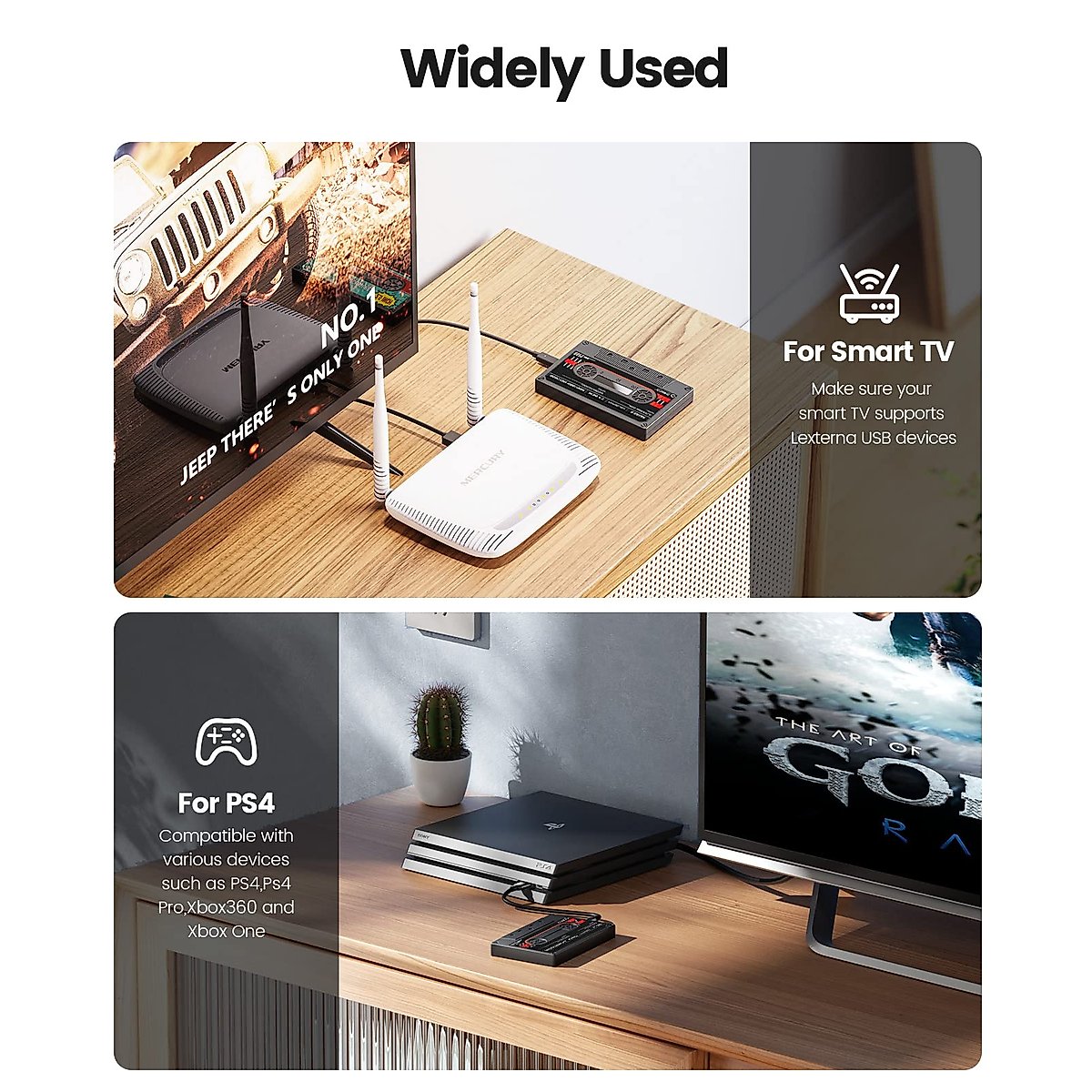 ORICO 2.5'' Hard Drive Enclosure SATA to USB3.0 DIY Sticker External HDD Enclosure for 7/9.5mm HDD SSD, Portable Hard Drive Case with UASP Max 6TB Compatible with Xbox, PS4, Samsung, WD, Seagate