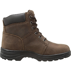 Skechers womens Workshire Peril-w footwear, Dark Brown, 8 US