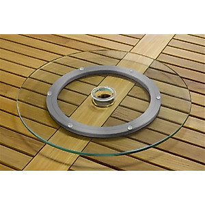 BlueNatHxRPR 8 Inch/200mm Lazy Susan Base Only Lazy Susan Bearing Only Rotating Turntable Bearing Round Table Swivel Base for Glass Granite or Wood Kitchen Ding Table