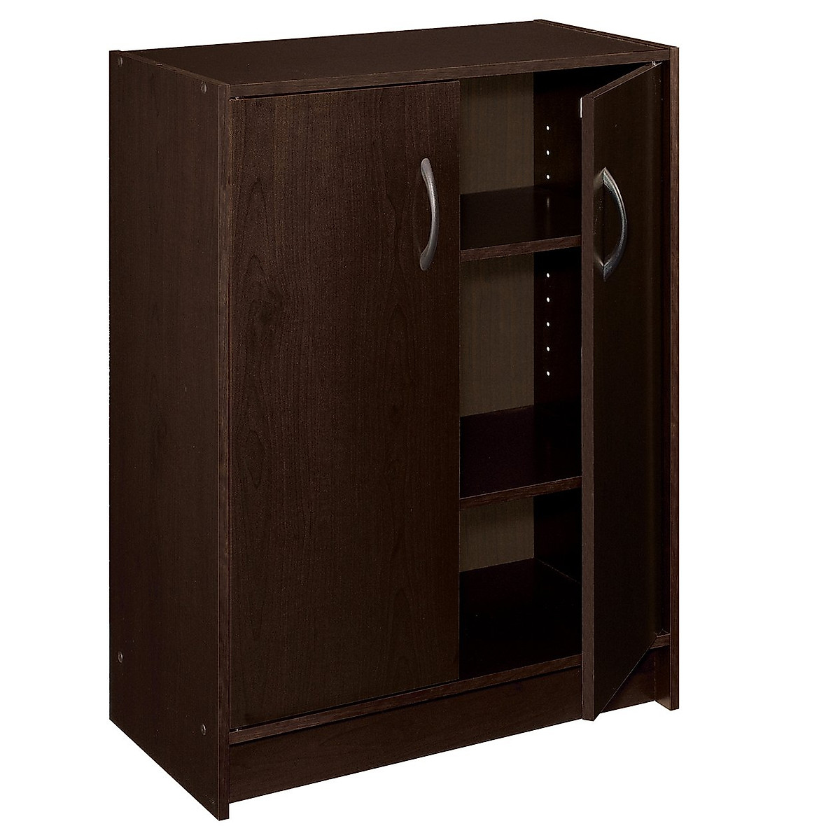 ClosetMaid 8925 2-Door Stackable Laminate Organizer, Espresso