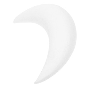 Abaodam Moon Cake Embryo Cake Decorating Turntable Fake Cake Model Multipurpose Tool Mutitool Polystyrene Cake Dummy Cake Dummies 4 Inch Multitools Crafts Foam Child Heart-Shaped White