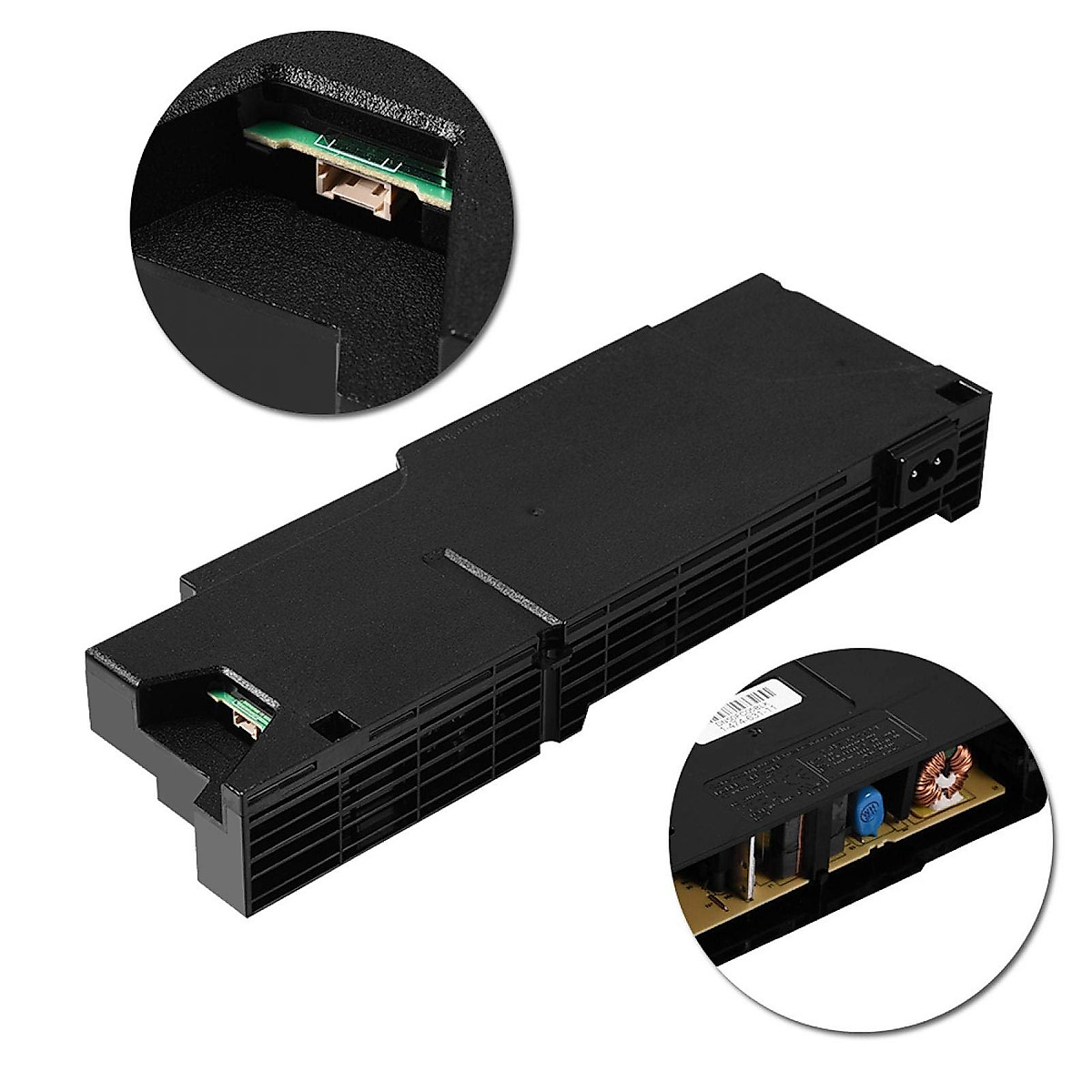 ADP 200ER Power Supply, 4 Pin Replacement Game Console Power Supply Unit Fit for ADP-200ER systems Compatible with CUH-1215A CUH-12XX Series
