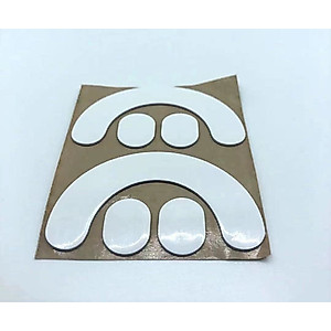 Mouse Skatez/Mouse Feet for SteelSeries Rival 3 Gaming Mouse (rival3,White,Pack of 2)