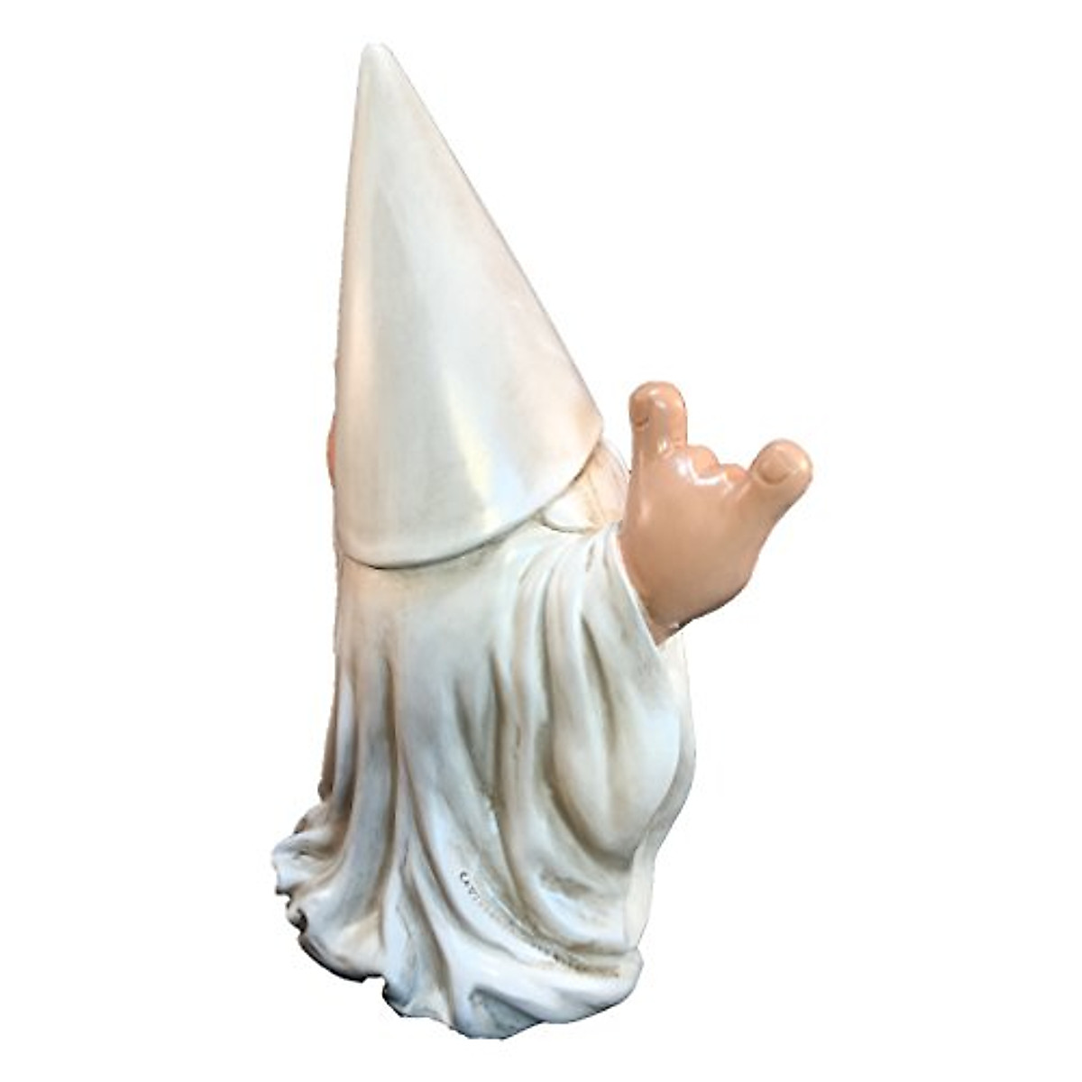 GlitZGlam Rocker Gnome – “George” – This Gnome Will Rock Your Fairy Garden and Garden Gnomes 10 Inches Tall Garden Gnome Figurine