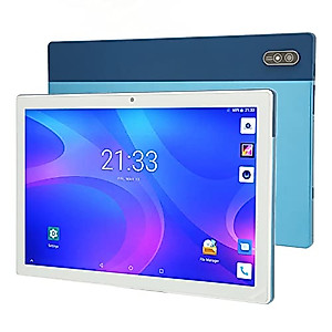 PUSOKEI for Android Tablet, 10 inch Tablet with Dual Cameras 8MP 13MP, 8800mAh Tablet MT6750 8 Cores 2.0GHZ 8GB256GB,10 Inches HD IPS 5G WiFi Tablet(US Plug)