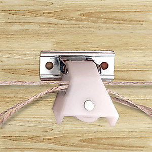 Amazing Drapery Hardware 2 Qty: Small Roman Shade Cord Pulley : up to 3 Cords