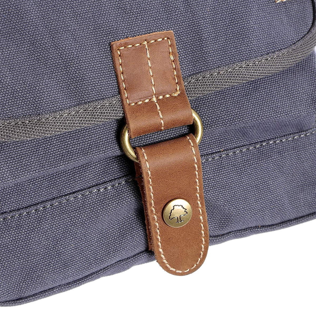 Atona Classic Flap Crossover Bag (Grey)