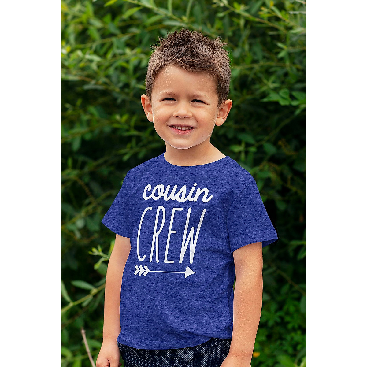 Cousin Crew Arrow T-Shirts and Bodysuits for Baby and Toddler Boy and Girls Fun Family Outfits Vintage Royal Shirt