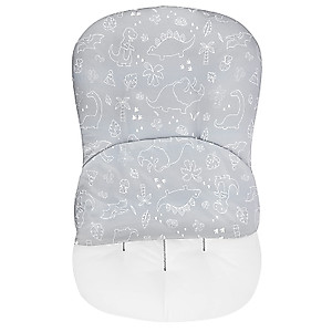 DILIMI Baby Lounger Cover for Boys and Girls Removable Cover Ultra Soft Comfortable Slipcover,Dinosaur(Lounger not Included)