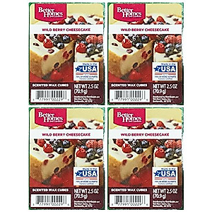 Better Homes and Gardens Wild Berry Cheesecake Wax Cubes - 4-Pack