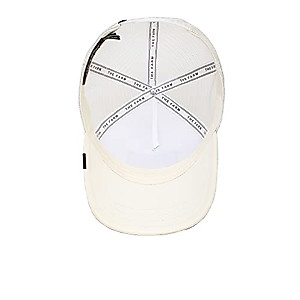 Goorin Bros. The Farm Unisex Original Adjustable Snapback Trucker Hat, White (White Tiger), One Size