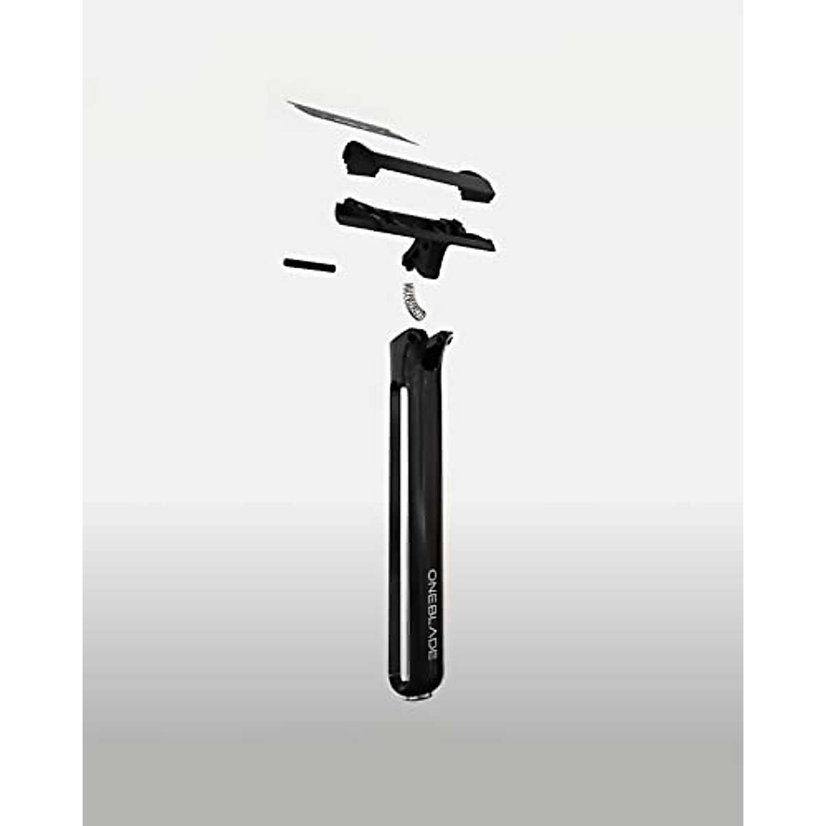 OneBlade Core Safety Razor for Fine Hair - Includes Stand & 10 Premium Japanese Feather Blade Refills - Introductory Level