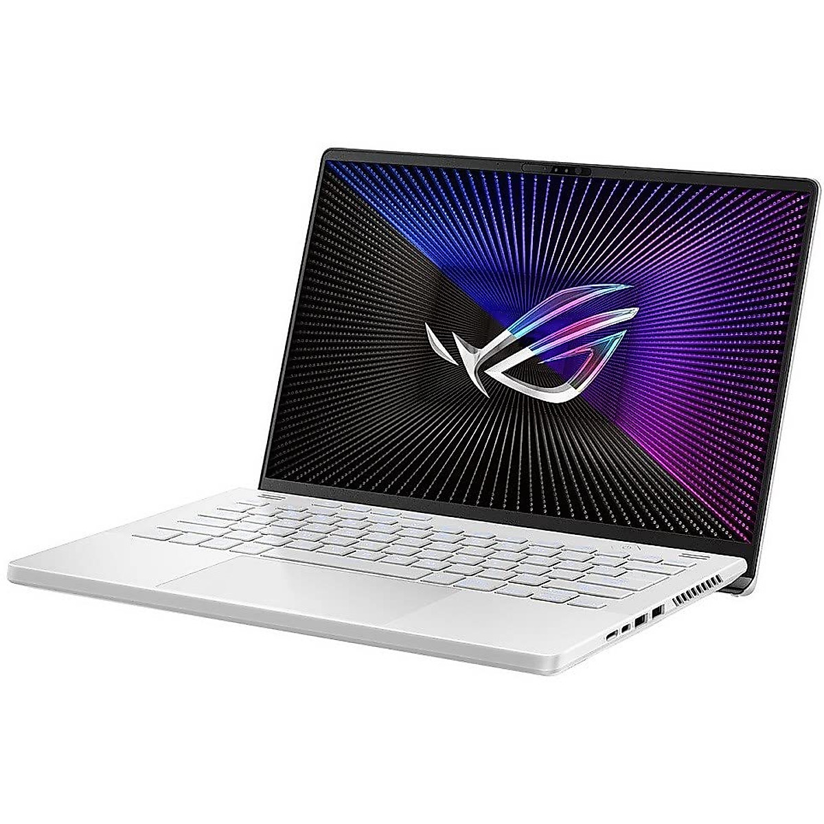 EXCaliberPC 2023 ASUS ROG Zephyrus G14 GA402XZ-CS94 Pro Extreme (AMD Ryzen 9 7940HS, 32GB RAM, 2TB NVMe SSD, RTX 4080 12GB, 14" QHD+ 165Hz, Windows 11) Anime Matrix Gaming Notebook - Moonlight White