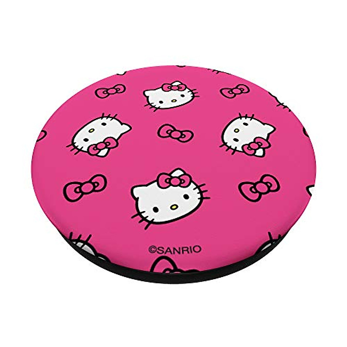 Hello Kitty and Bows Pattern PopSockets PopGrip: Swappable Grip for Phones & Tablets