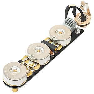 ObsidianWire Vintage Plus for Jazz Bass® Solder-Less Wiring Harness