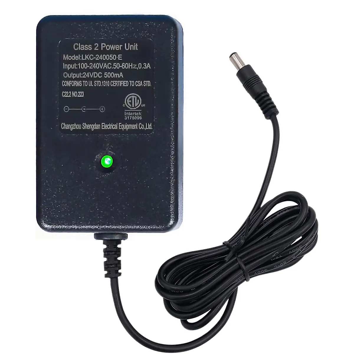 24V Charger for Ride On Car, 24 Volt Kids Battery Charger with Charging Indicator Light for Baby Carriage Ride Toy, 500mA Supply Power Adapter