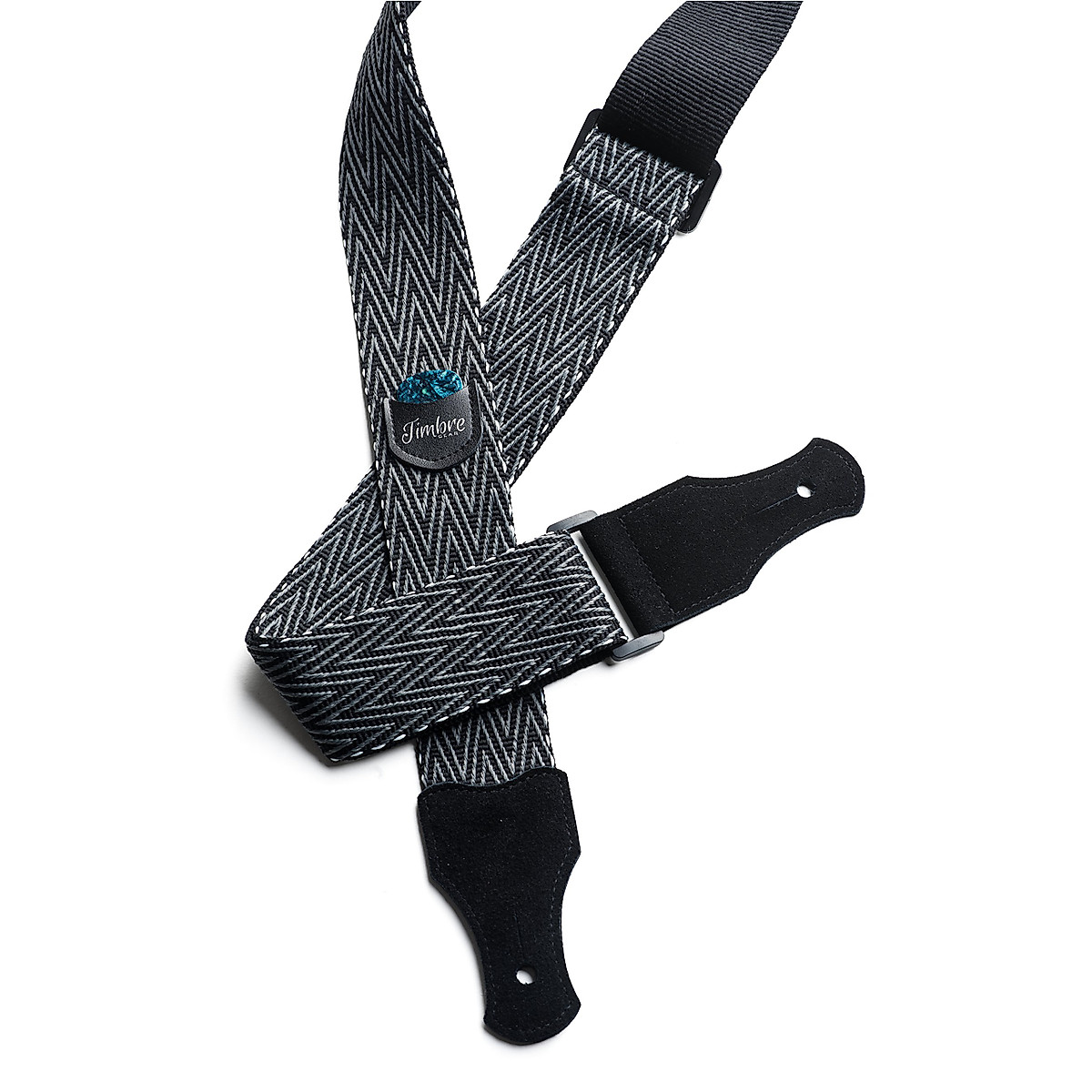 TimbreGear guitar strap (Black/Red)