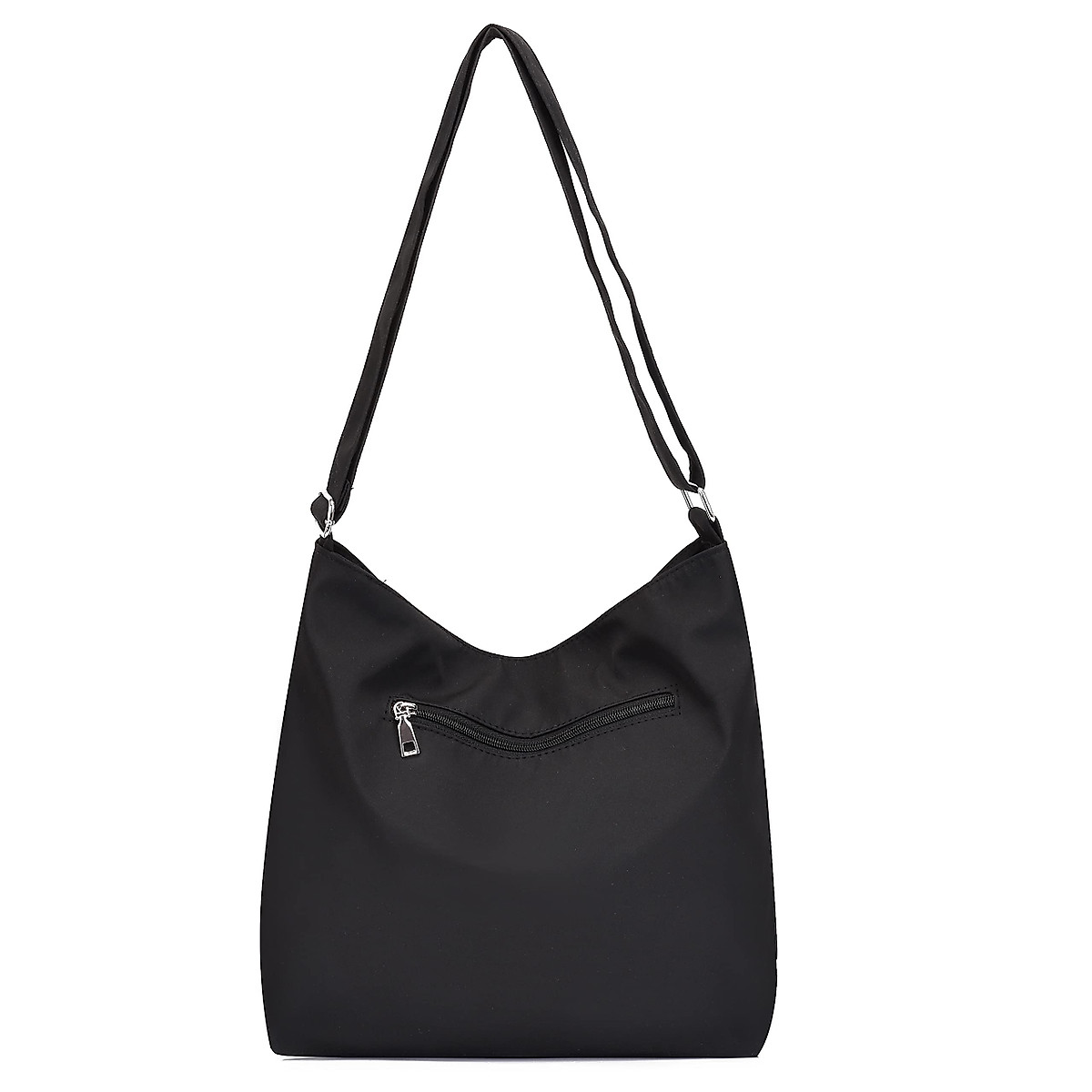 DENGSHANYANG Women Crossbody Bags Pocketbooks Soft PUPurses and Handbags Multi Pocket Shoulder Bag Messenger Bag (black 2)