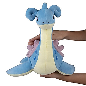 Pokémon Lapras Plush Stuffed Animal Toy - Large 12" - Ages 2+