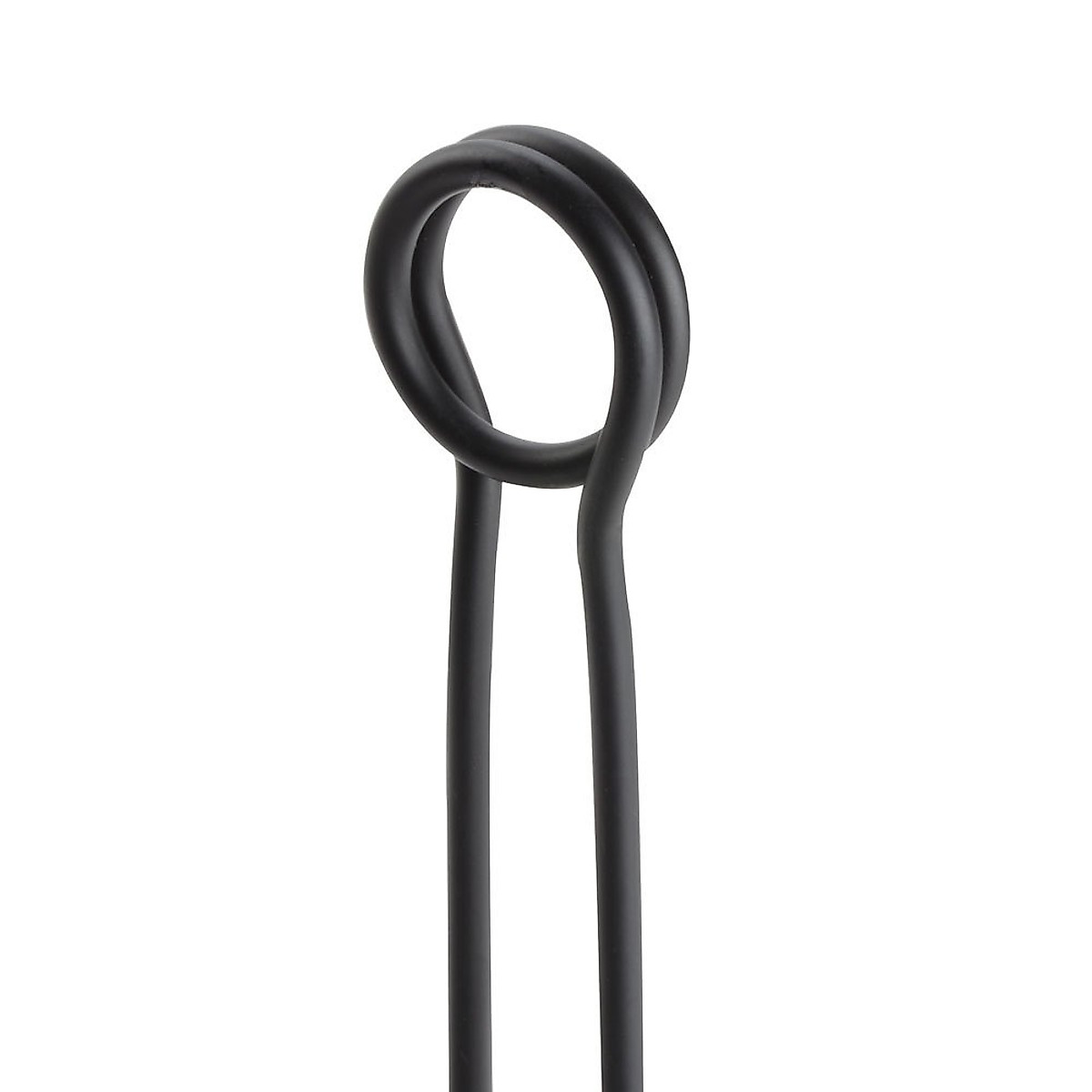 American Metalcraft SRBNB1 Semi-Round Wire Birdnest Condiment Rack Holder, Wrought Iron, Black