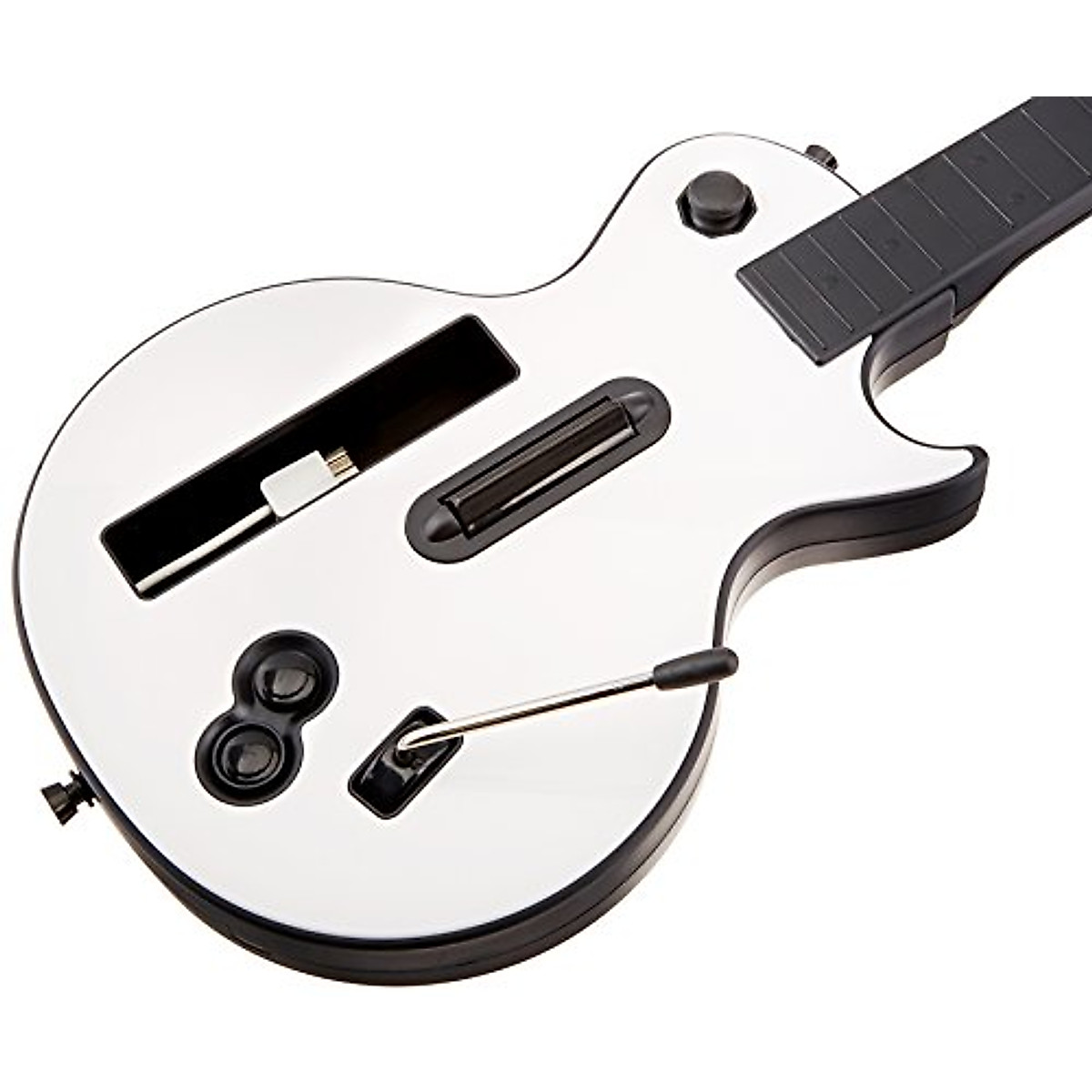 Wireless Guitar for Wii Guitar Hero and Rock Band Games (Excluding Rock Band 1), Color White